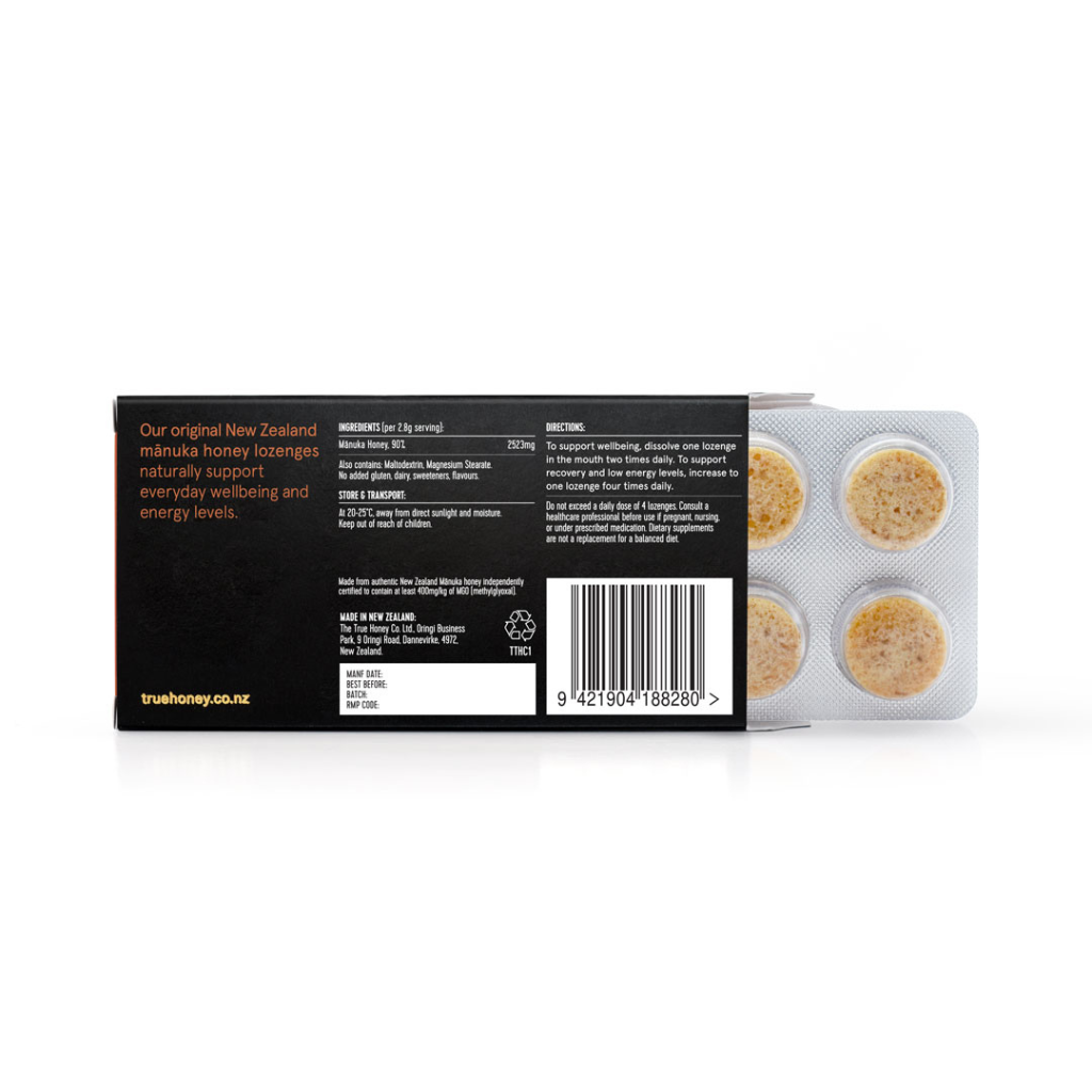 Manuka Honey Lozenges - Manuka Honey of NZ